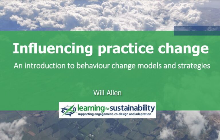practice-change - learningforsustainability.net